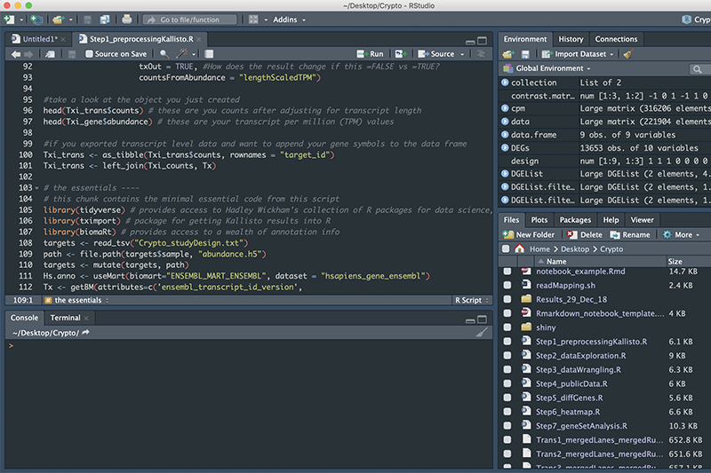 Setting up your software environment – DIY.transcriptomics